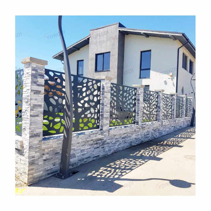Modern Corten Steel CNC Laser Cut Decorative Aluminium Cladding