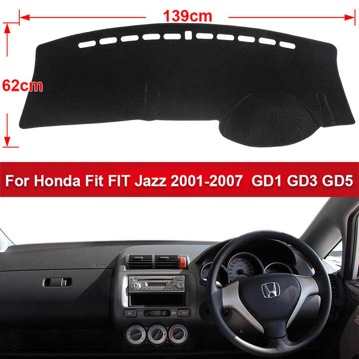 For Honda Fit Jazz 2001-2007 Dash Covers GD1 GD3 GD5 Instrument Panel ...