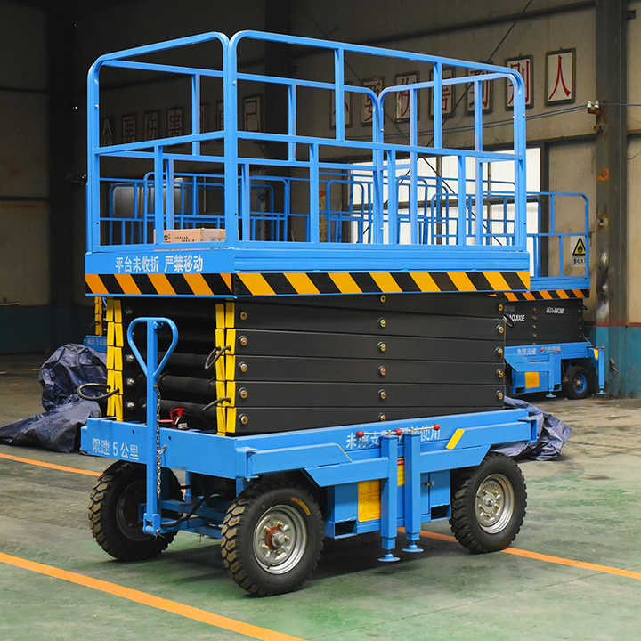 Hydraulic 1000kg Heavy Duty Scissor Lift Table Electric-powered ...