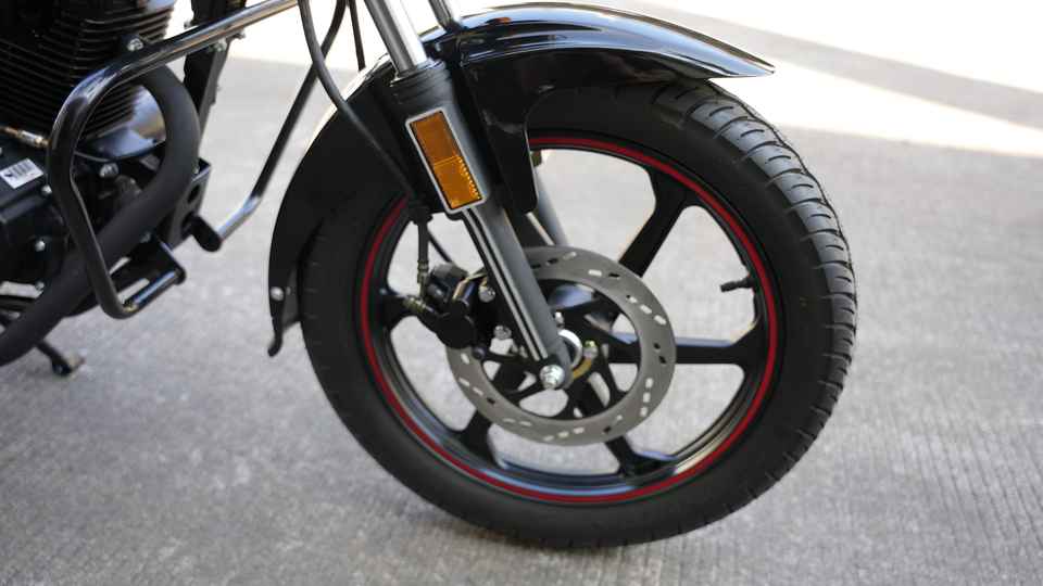 DAYUN DY150-26D 150cc Air-Cooled 5-Speed Delivery Motorcycle Large Rear ...