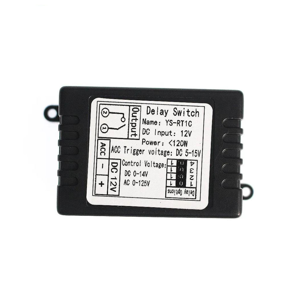1PCS 12V Time Delay Relay Module Turn on Delay Switch Module, Car ...