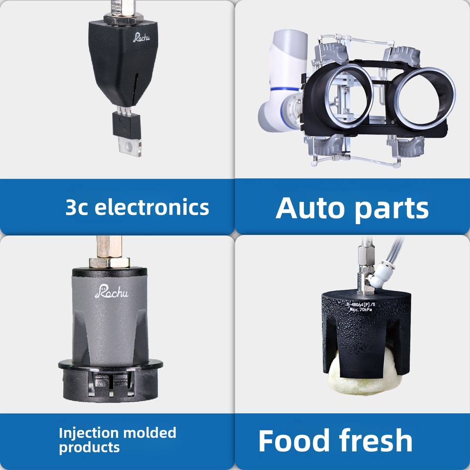Wenjin Adaptive Pneumatic Two-Finger Soft Robotic Gripper Flexible EOAT ...
