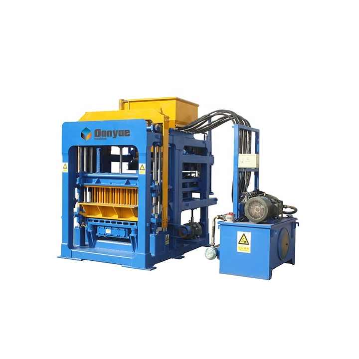 Hydraulic Automatic Interlock Paving Block Press Machine QT4A-15 ...