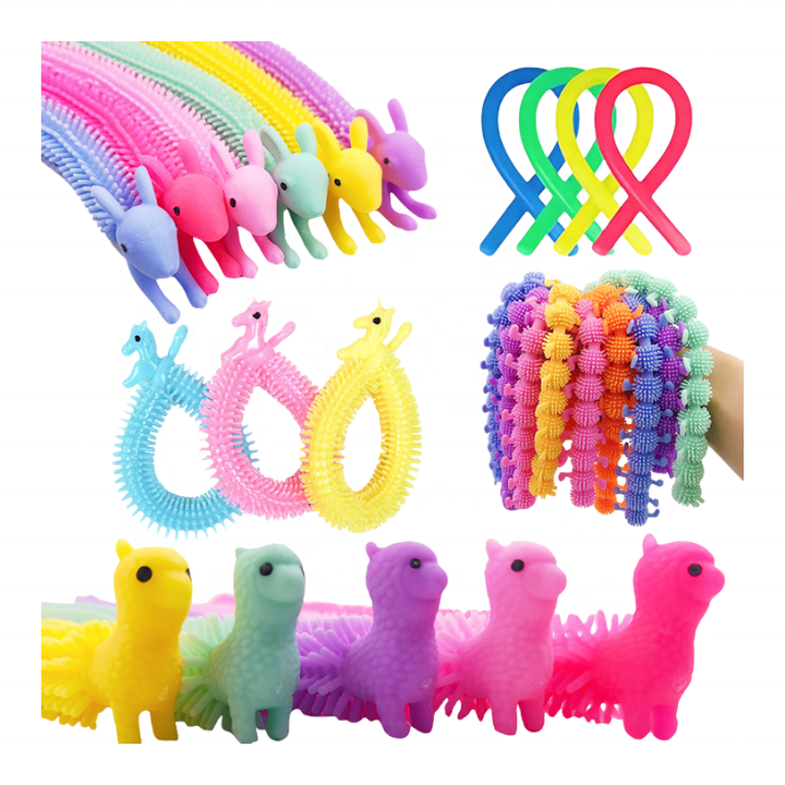 Noodle Alpaca Stretchy Fidget Toy Stretchy String Fidgets Sensory Toys ...