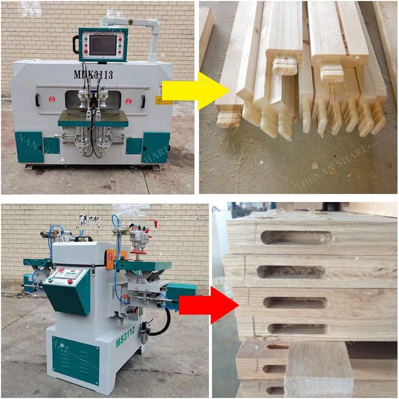 Wood Mortiser Tenoning Horizontal CNC Machine - Easy to Operate