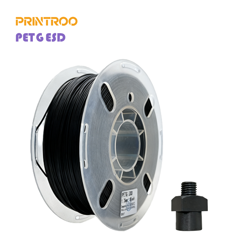 PRINTROO 1.75mm 1kg PETG-ESD Filament 3D Printing 175mm Filament 3D ...