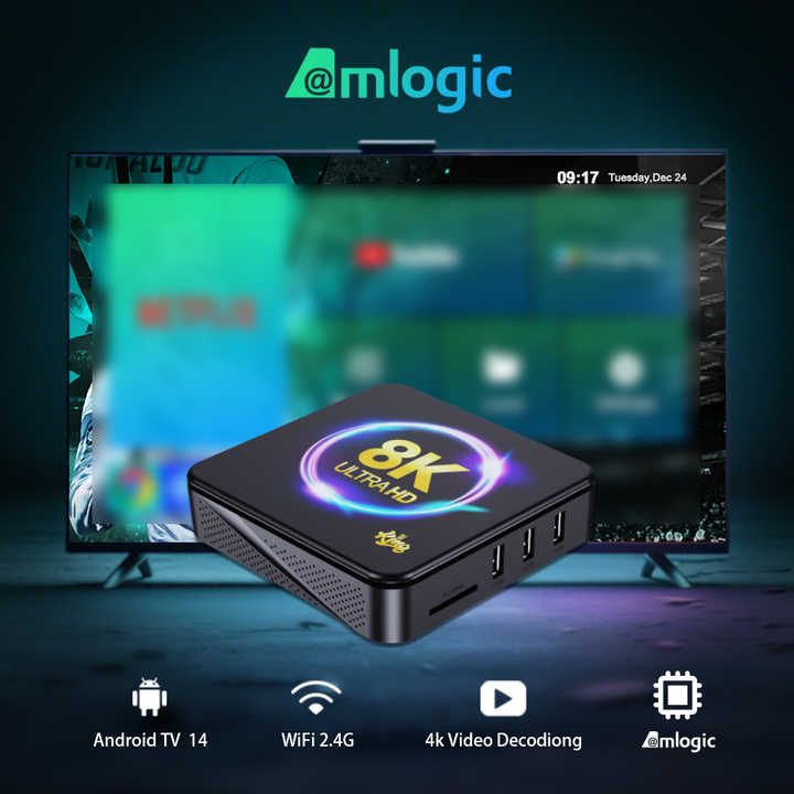 Topleo I96 King Android TV Box - 4K Streaming & Wi-fi
