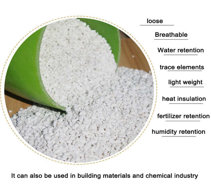 Horticulture & Agriculture Expanded Perlite Granules in Different Sizes Premium Perlite Product ...