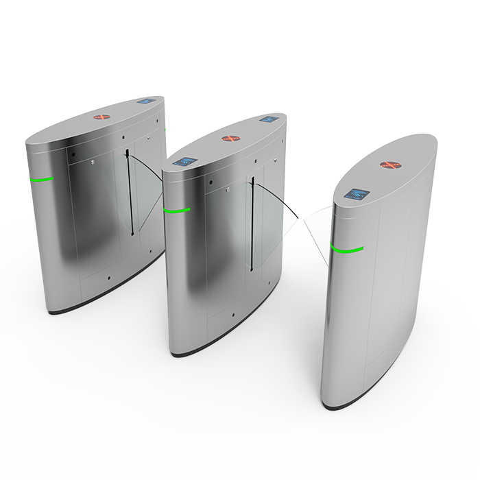 Automatic Flap Barrier Gate - Efficient Pedestrian Control