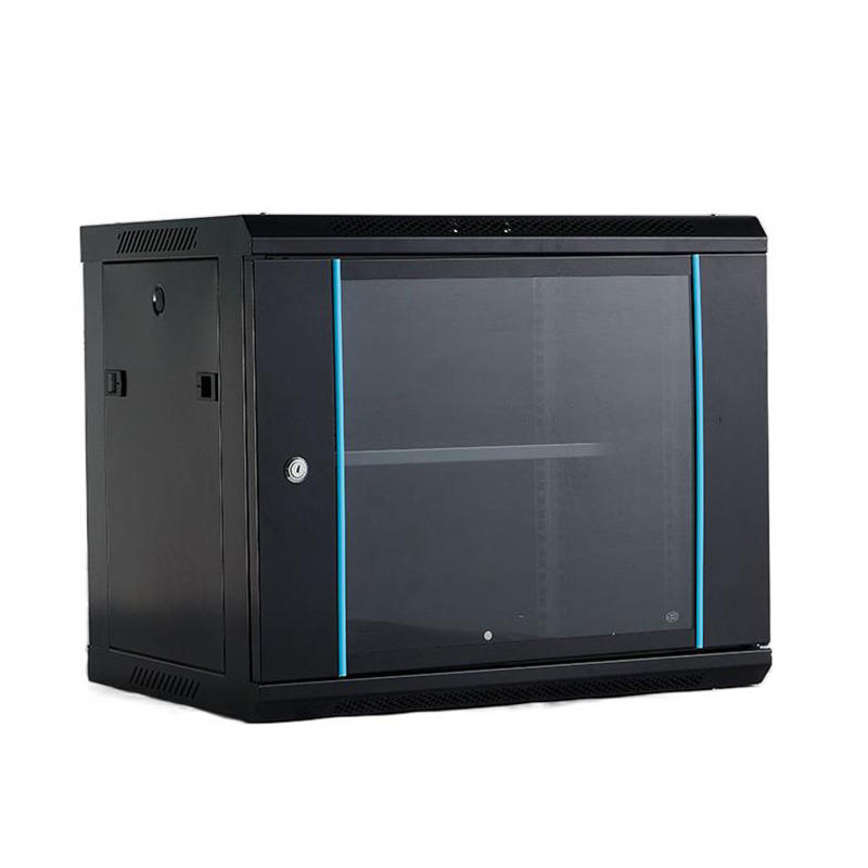 19 inch gcabling chassis telecom data wall box mini server rack glass ...