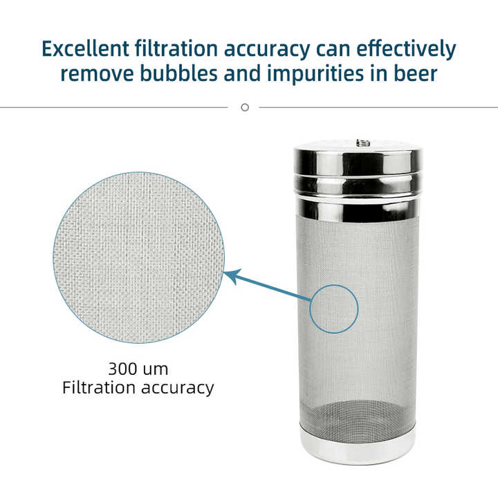 Household Beer Brewing Dry Hopper Filter Cartridge Stainless Steel Hops ...