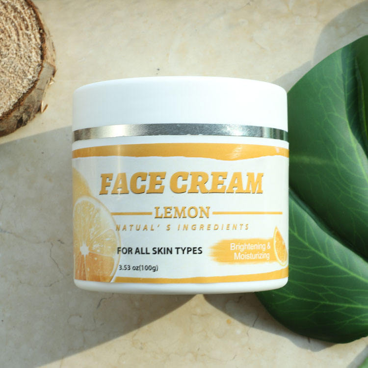 Lemon Whitening Face Cream - Moisturize & Nourish Skin