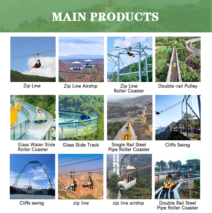 Captivating Scenic Outdoor Adventure Double Rail Pulley Alpine Mountain ...
