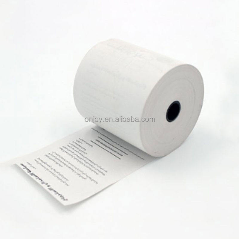 Economical 80x80mm BPA Free Thermal Paper Single 17mm Core UV Printing ...