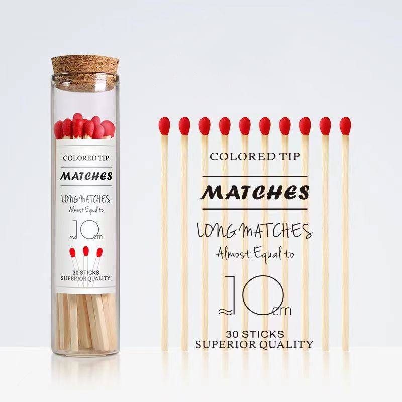 Wooden Matchsticks in Bottle Candle Aromatherapy New Custom Colorful ...