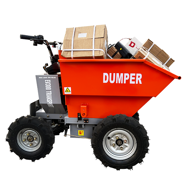 Custom 300 KG Hand Push Battery Electric Wheel Barrow