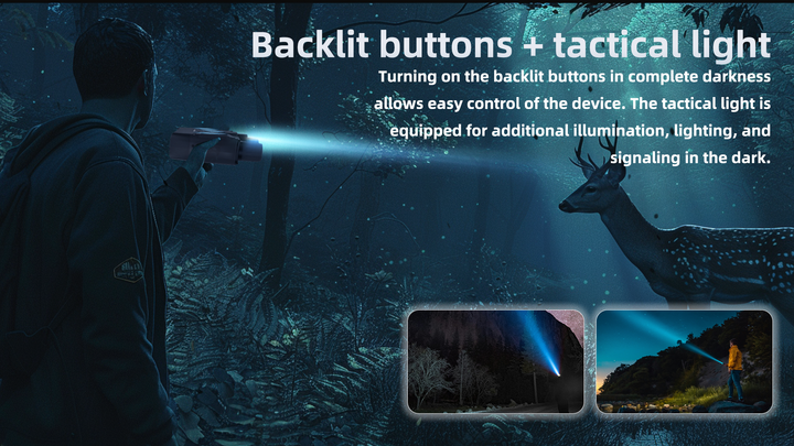 2025 Upgraded Digital NV Binoculars Handheld 1000m IR Detection HD Zoom ...