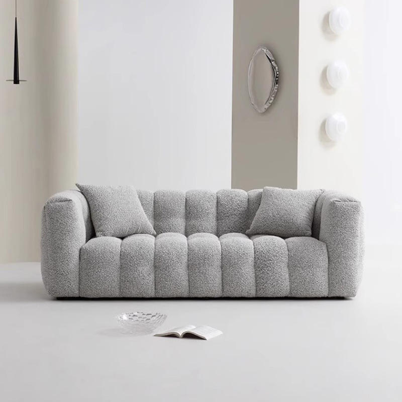 Modern Waterproof Velvet Sponge Couch Modular Compressed Lazy Floor ...