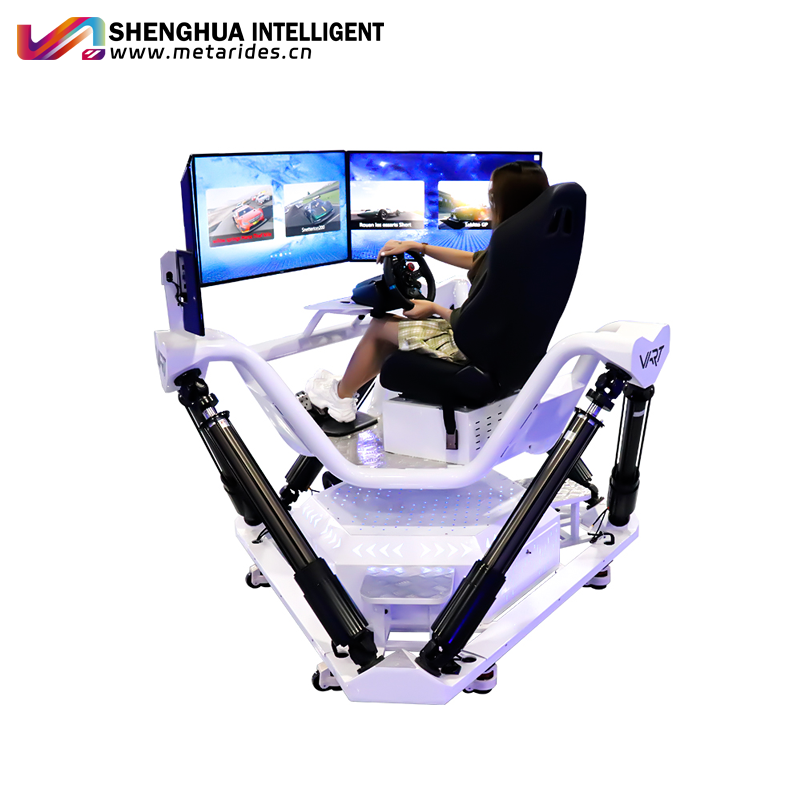VR Motorcycle Racing Simulator All-in-One Motion-Sensing Amusement ...