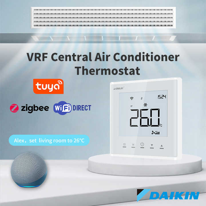 Smart Air Conditioning with Tuya Home Digital Daikin Thermostat