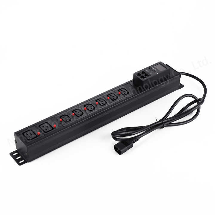 Intelligent PDU Metered PDU 1.5U IEC C13 C19 Smart Monitor