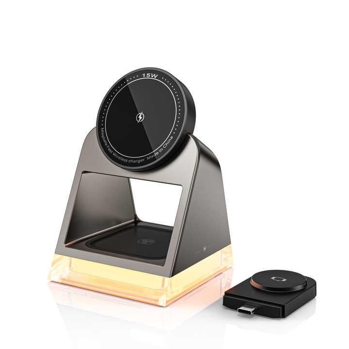Innovative Magnetic 3 in 1 Wireless Charger - 15W Fast Charging