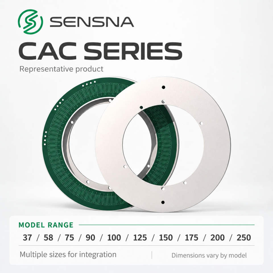 CAC Series Two-Piece Absolute Inductive Rotary Encoder Hollow Shaft ...