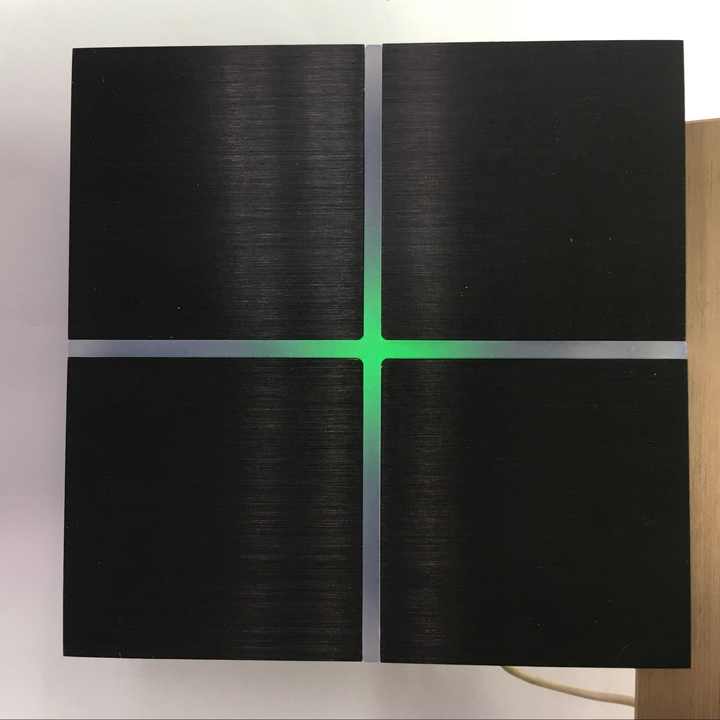 Luxury Light Wall Switch - Dry Contact for Z-Wave & Crestron