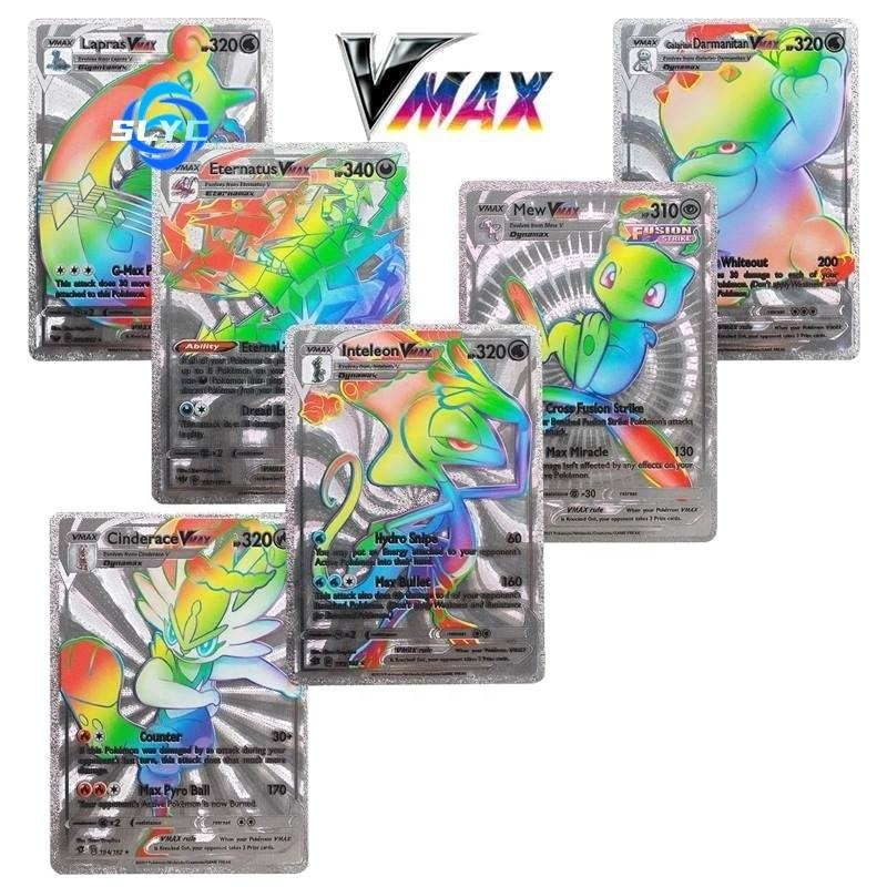 Pokemoned Gold Card Pikachu Card Fire-breathing Dragon vmax PK ptcg ...