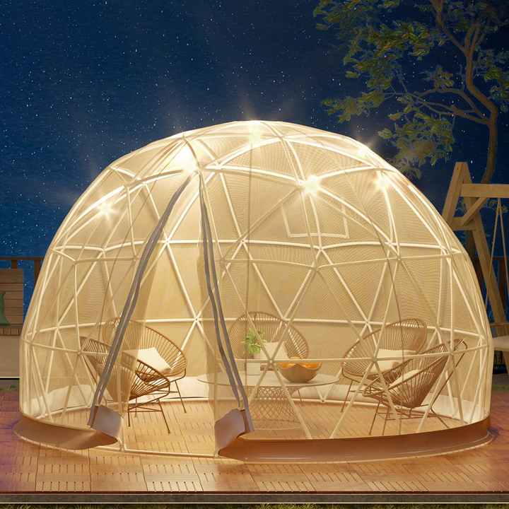 Garden Dome Igloo Tent,Outdoor Bubble Tent Dome,Transparent Igloo Dome ...