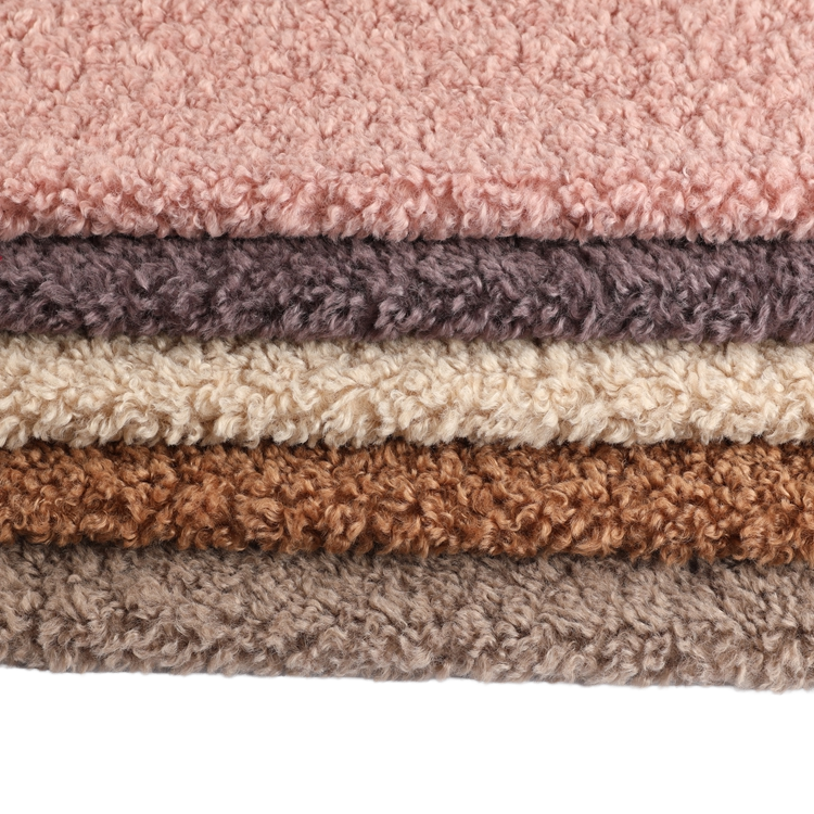 Hot Sale 100% Polyester Plush Short Curly Faux Fur Fabric| Alibaba.com