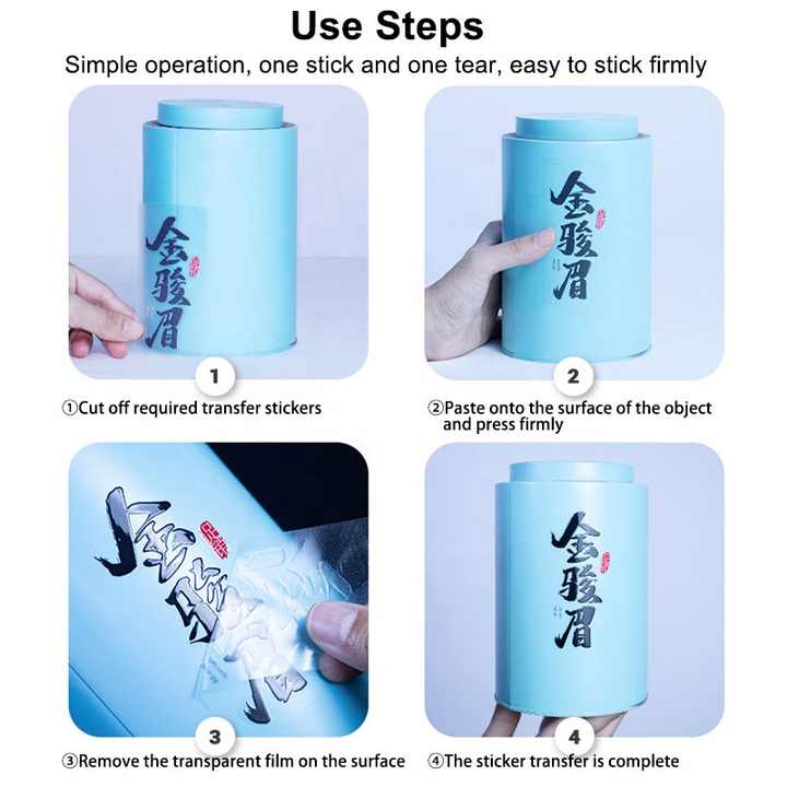 UV Crystal Sticker Labels a B Film Roll for Large Printer Digital ...