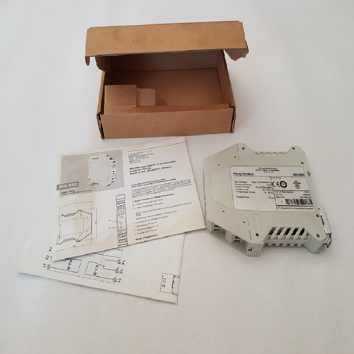 Safety Switchgear Msi-rm2 Relay Module Bnib Brand New Original Spot Plc ...