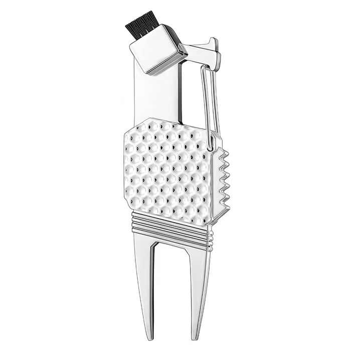 Personalized Logo 7-in-1 Multipurpose Magnetic Golf Divot Tool Black ...