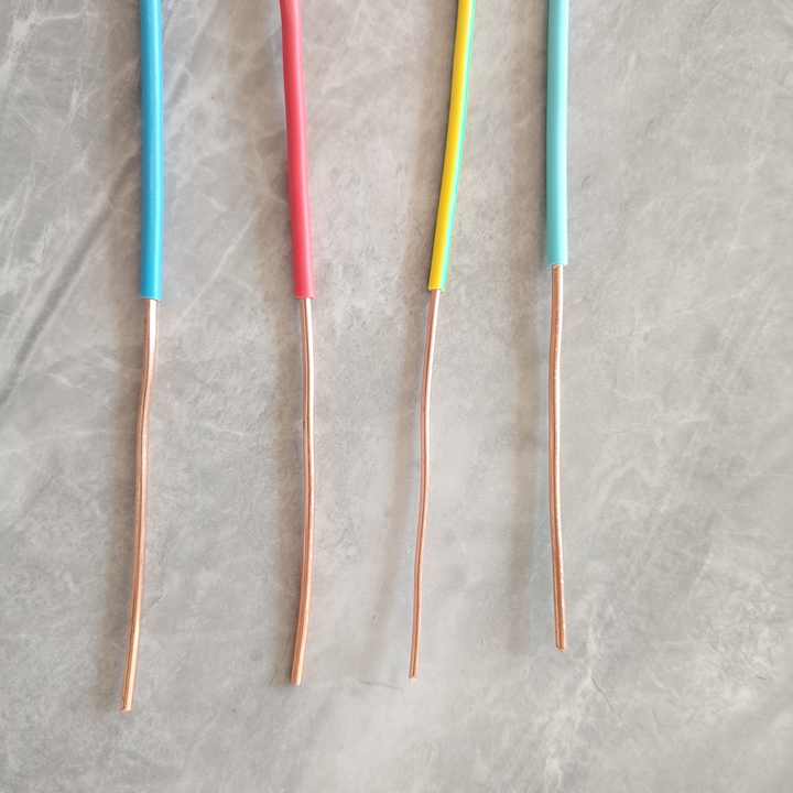 2025 New Electrical Wire 2.5mm 4mm 6mm Copper Conductor PVC Insulated Wire House Wire BV BVR ...