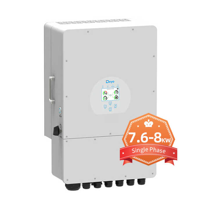 Deye Hybrid Solar Inverter 8kw SUN-8K-SG01LP1-EU Single Phase High Frequency Solar Inverters ...