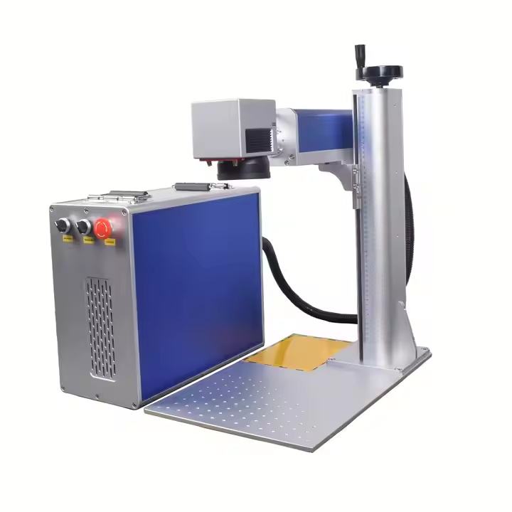 50W Raycus QB Fiber Laser Marking & Engraving Machine for Wood-High ...