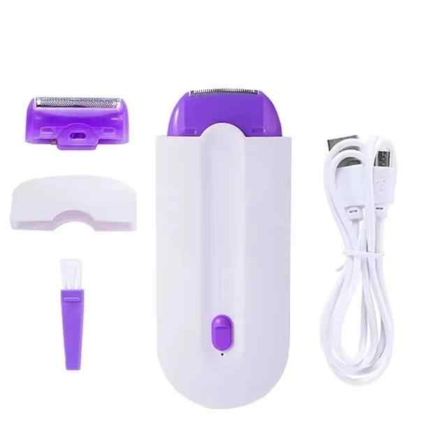 Electric Epilator Electric Shaver Razor Mini Rechargeable Removes ...