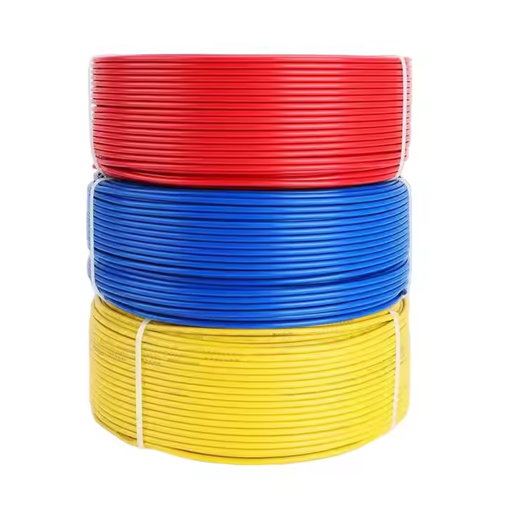 BV 1.5mm2 450/750V PVC Coated Single Core Copper Electric Wires 500V Power Cables for Building ...