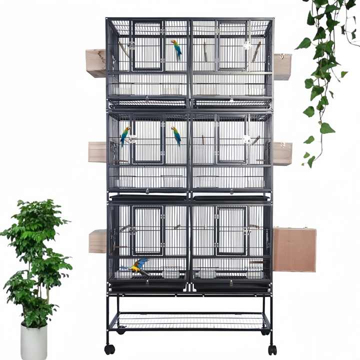 Multi Layer Large Pet House Birds Stackable Bird Cage Sale