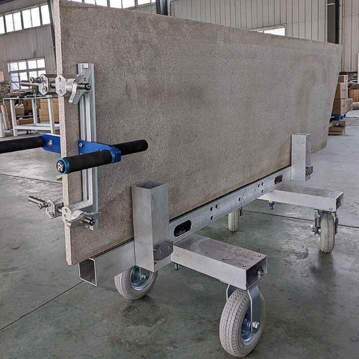 Raizi Heavy Duty Stainless Steel Granite Slab Dolly Cart - OEM