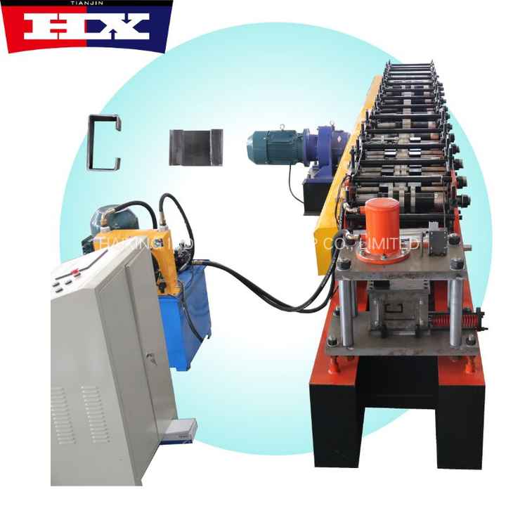 Automatic C Purlin Roller Number One Omega Making Portable Quick ...