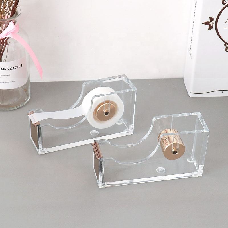Transparent Adhesive Tape Holder - Perfect for Home & Shop