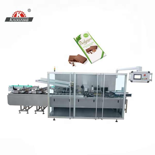 Automatic Chocolate Bar Small Box Packing Cartoning Machine| Alibaba.com