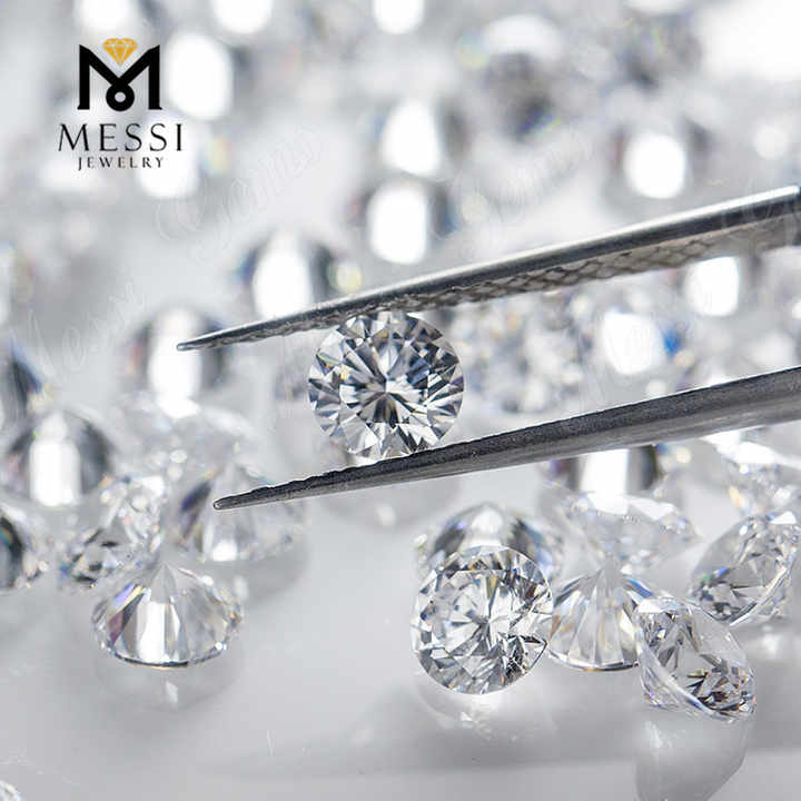 Round Brilliant Cut Good Price Hpht Cvd Melee Lab Grown Diamond Without ...