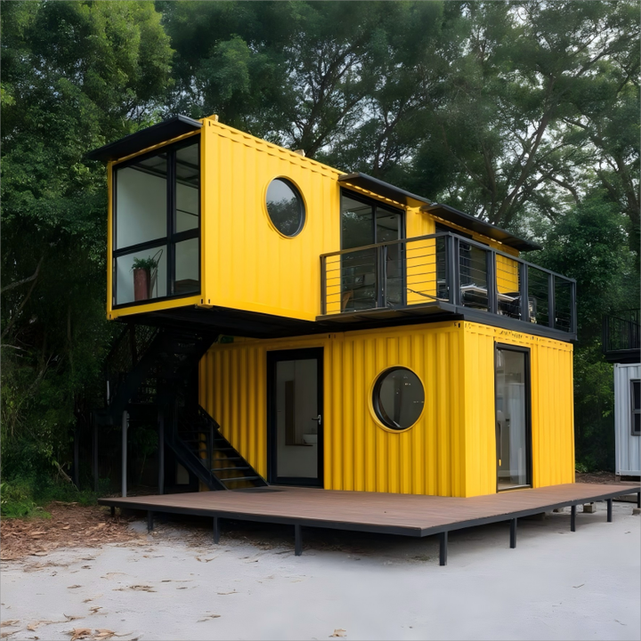 20FT Portable Steel Structure Container House Modern Design for Bedroom ...