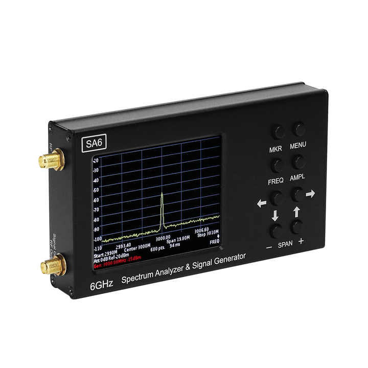 HAMGEEK SSA6G Spectrum Analyzer - Versatile RF Explorer