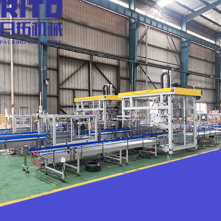 Electric Top-Loader Case Packer for Food Beverage Apparel Textiles ...