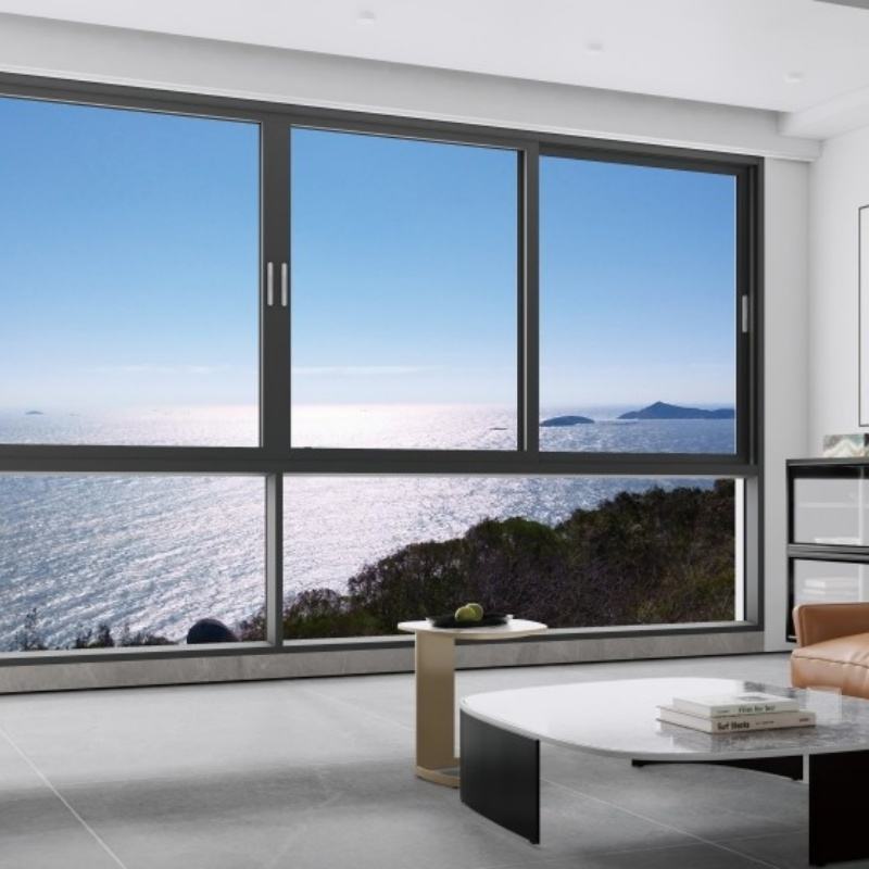 Heavy Duty Aluminum Sliding Window for Balcony/Patio : 4-Track Design ...