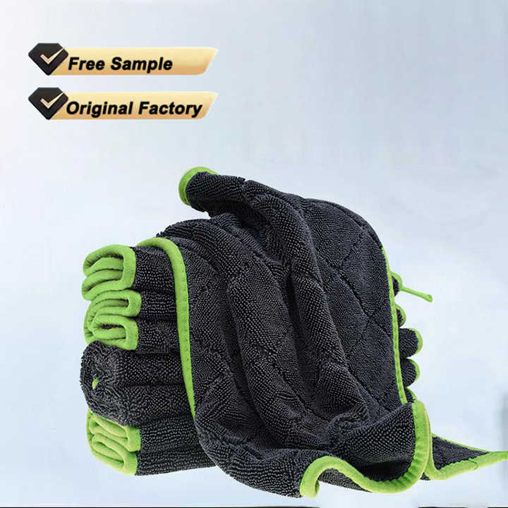 Premium Microfiber Twisted Loop Towel 70x90 Cm Microfiber Car Cleaning ...